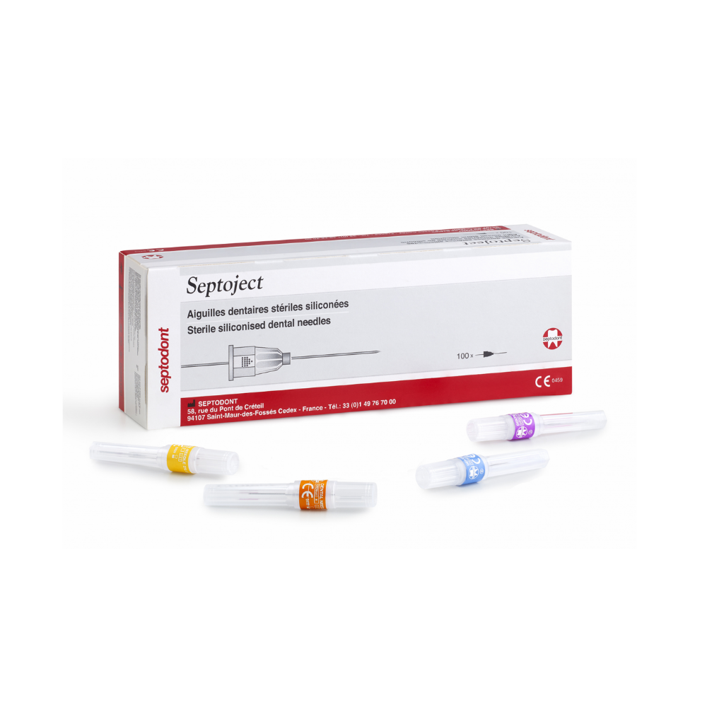 Septoject Needles - 27g Long x 100