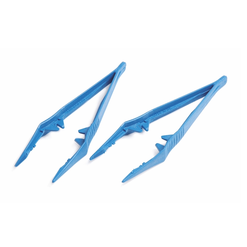 Plastic Disposable Forceps x 100 - Denka