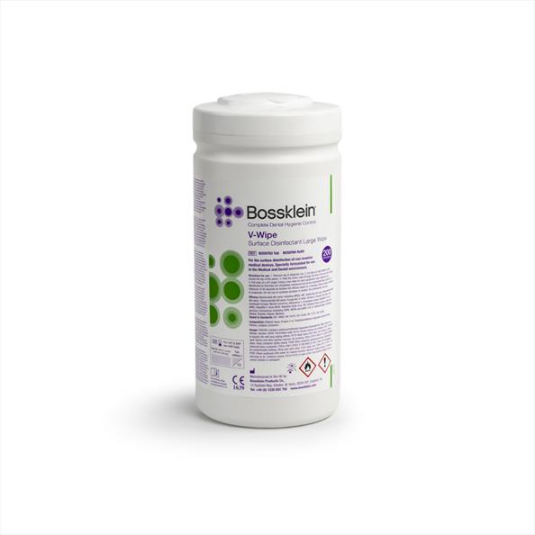 Bossklein Alcohol Wipe Kit (6 refills + 1 empty tub)